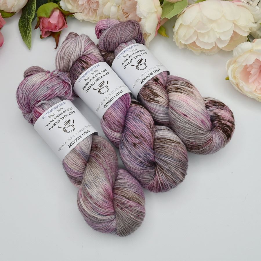 Hand Dyed 4 ply Pure Merino Wool Yarn Fingering | Sally Ridgway – Sally ...