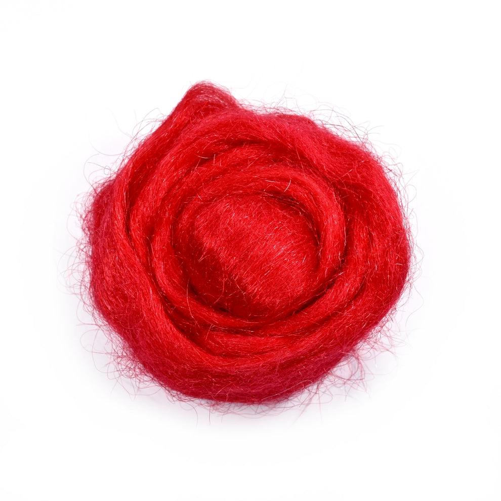 Red Firestar Fibre Trilobal Nylon Hand Dyed | Sally Ridgway Designs ...