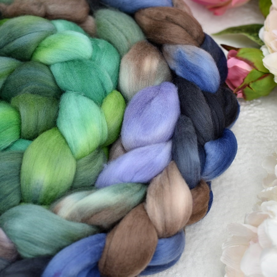 Hand Dyed Yarns, Australian Wool Tops & Silk For Felting & Spinning ...