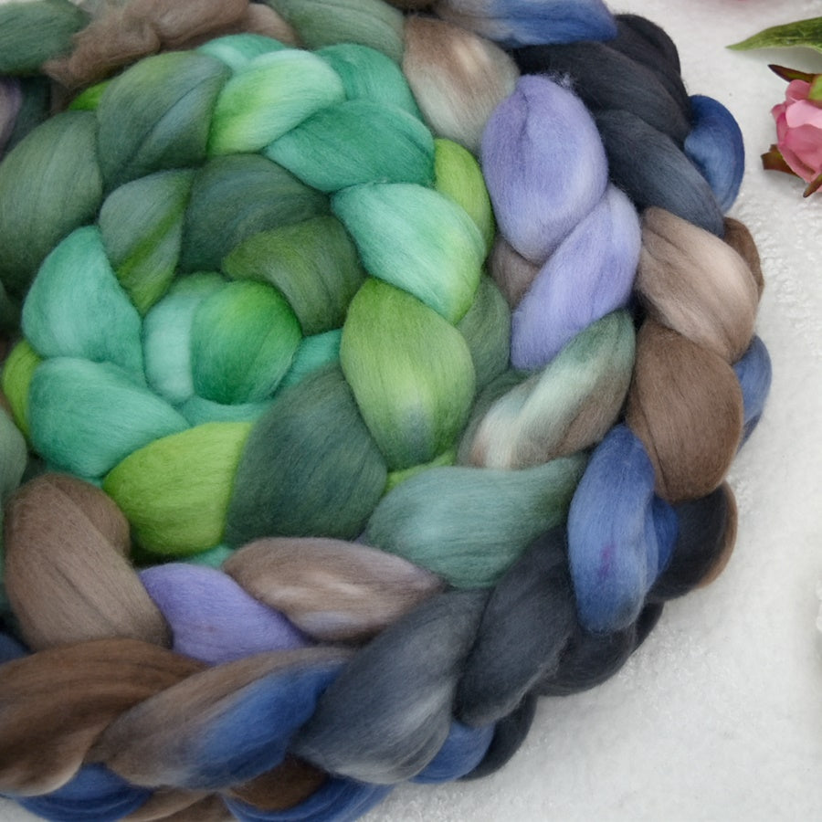 Hand Dyed Yarns, Australian Wool Tops & Silk For Felting & Spinning ...