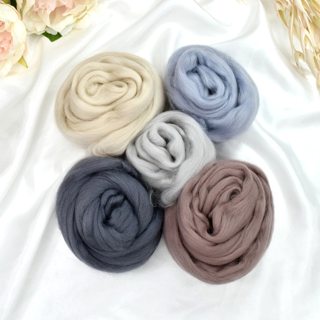 DHG Merino Wool Tops Mixed Packs | Shop Spinning & Felting Wool Online ...