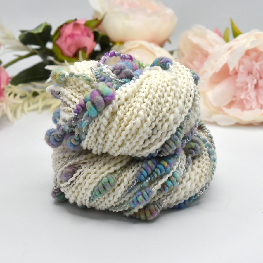 Hand Spun Merino Chunky Art Yarn with Bee Hives | Sally Ridgway Designs ...