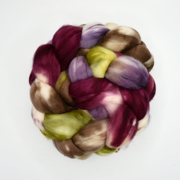 Hand Dyed Australian Wool Tops, Wool Roving and Batts | Sally Ridgway