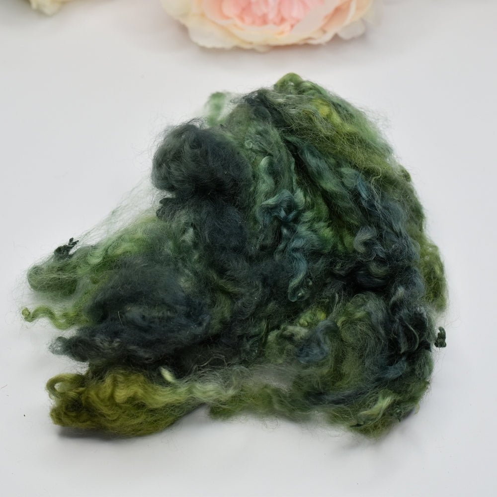 Hand Dyed English Leicester Lamb Locks | Shop Wool Felting Supplies ...