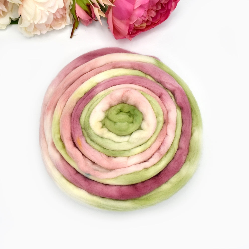 Hand Dyed Australian Merino Wool Combed Top | Shop Wool Tops Roving ...