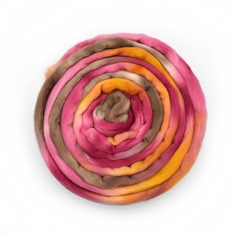 Hand Dyed Merino Wool Tops Roving | Sally Ridgway Designs – Sally ...