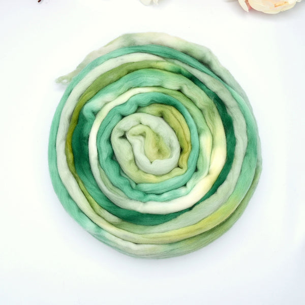 Hand Dyed Australian Wool Tops, Wool Roving and Batts | Sally Ridgway